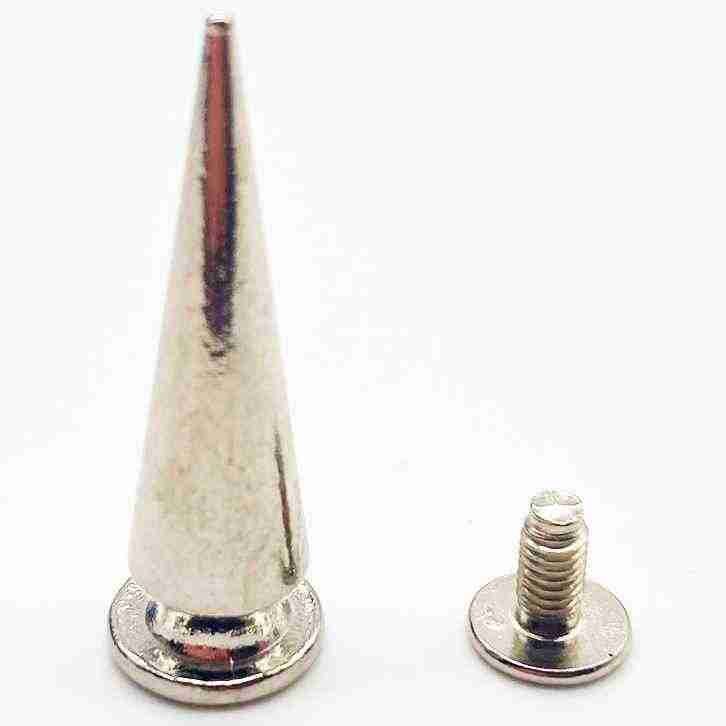 Silver Screw Spike (28mm) - Solid, Durable and Affordable!