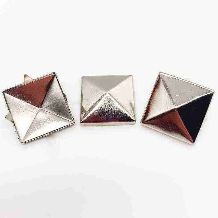 Silver Pyramid Studs - Solid, Durable and Affordable!