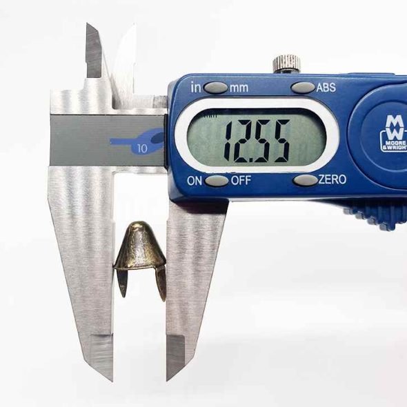 Brass UK77 Cone Studs - Solid, Durable and Affordable!