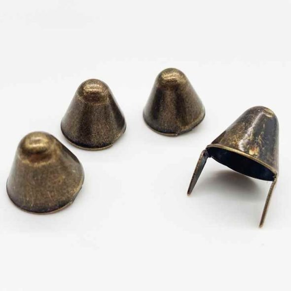 Brass UK77 Cone Studs - Solid, Durable and Affordable!