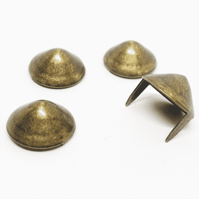 Brass UK82 Cone Studs - Solid, Durable and Affordable!